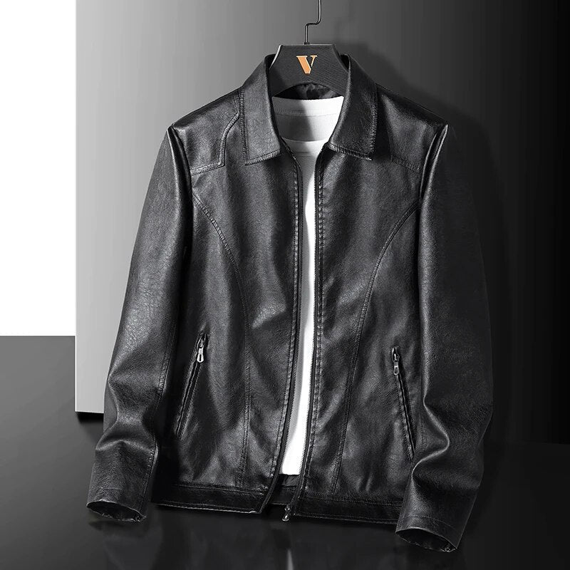 Enforcer Leather Jacket | Benson & Clark